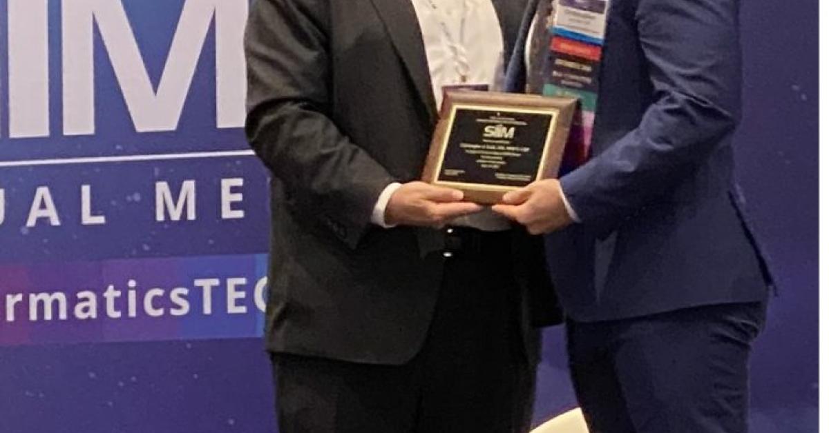 Chris Roth, MD., Inducted into the College of SIIM Fellows | Duke ...